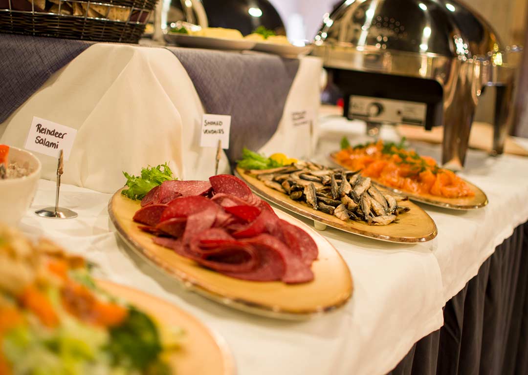 Lappish Wild Food dinner - Ruka Safaris, Kuusamo, Finland