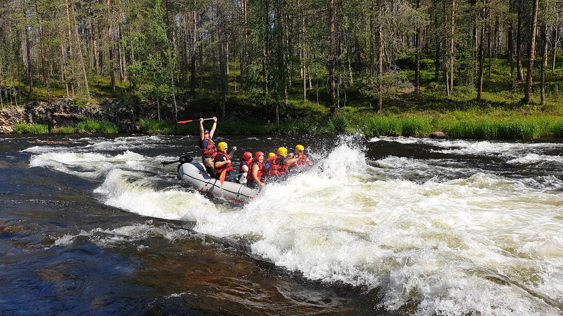 River rafting through the National park - Ruka Safaris, on the edge of ...